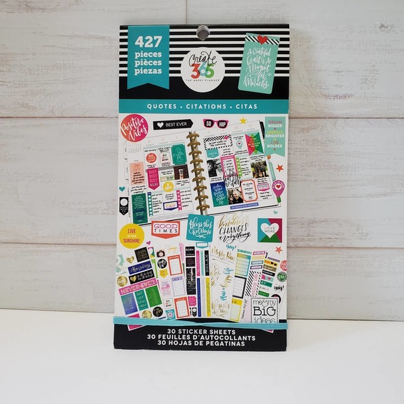 The Happy Planner | Office | The Happy Planner Quotes Stickers Read ...